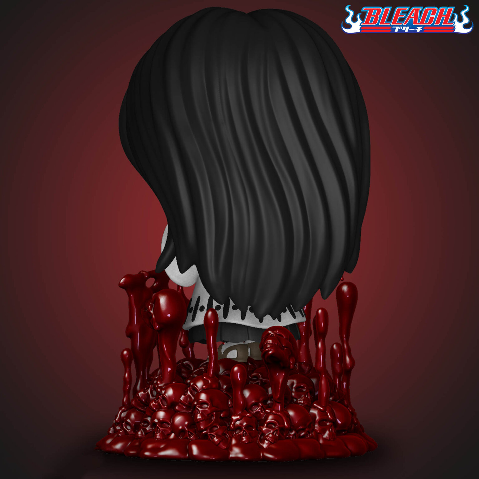 Unohana V2 Funko Pop – Bankai Minazuki Blood Form Fan Art